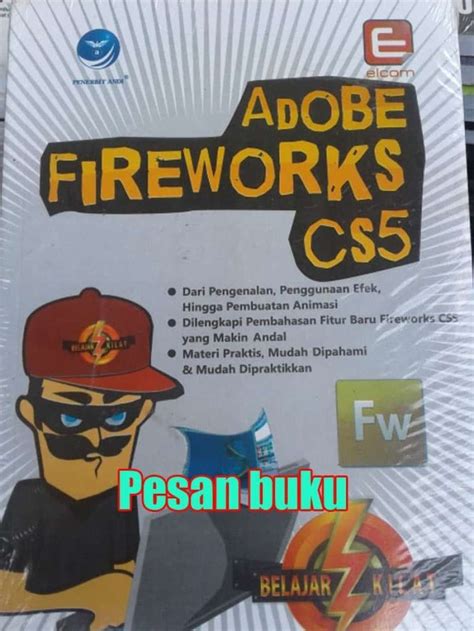 Promo Buku Seri Belajar Kilat Adobe Fireworks Cs5 Elcom Diskon 26 Di