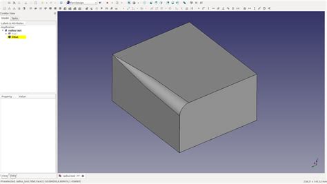 Variable Radius Fillet FreeCAD Forum