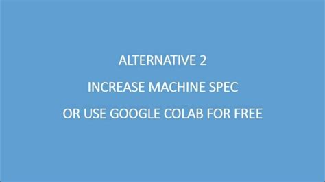 Unable To Allocate 938 Kib For An Array With Shape 200 200 3 And Data Type Float64 Youtube