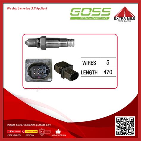 Goss Oxygen Sensor Pre Catalytic For Bmw X3 20d 30d 30sd E83 20l30l