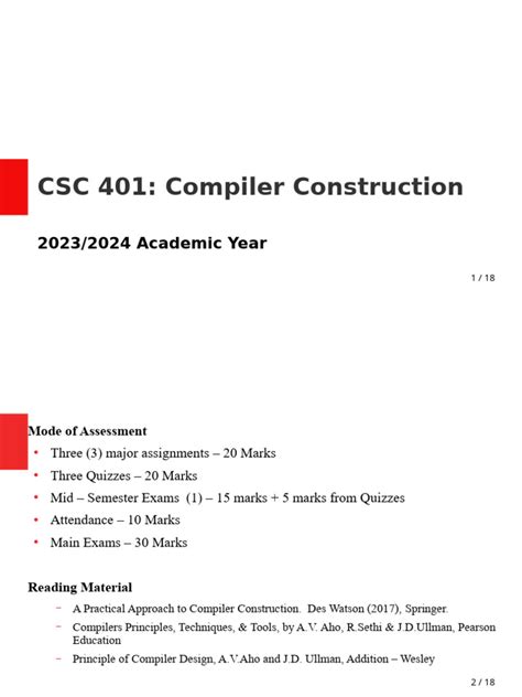 Compiler Intro Lecture Pdf Computer Program Programming