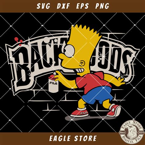 Backwood Bart Simpson Svg Bart Simpson Naughty Svg Inspire Uplift