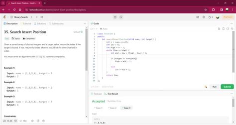 100daysofcode Day5 100daysofcode Drgviswanathan Day5 Vitbhopal Leetcode
