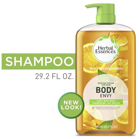 Herbal Essences Body Envy Shampoo And Body Wash Volumizing Shampoo 292