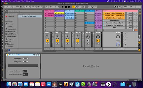 Osc Ableton Scene Name Label Osc Gig Performer Community