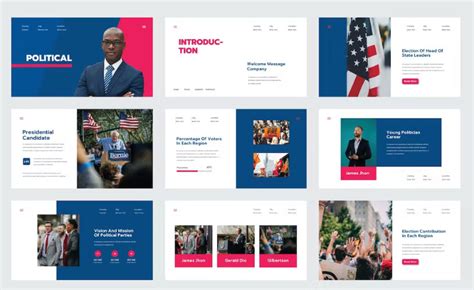 دانلود رایگان قالب پاورپوینت سیاسی Political