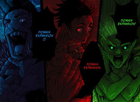 Triple Threat Domain Expansion Rjujutsukaisen