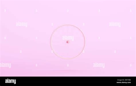 Pink Bicycle Wheel Narrow Race Spokes Cycle Kitsch Pink Background 3d