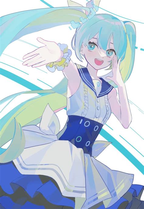 Hatsune Miku Blue Archive And More Drawn By Cjsdh Danbooru