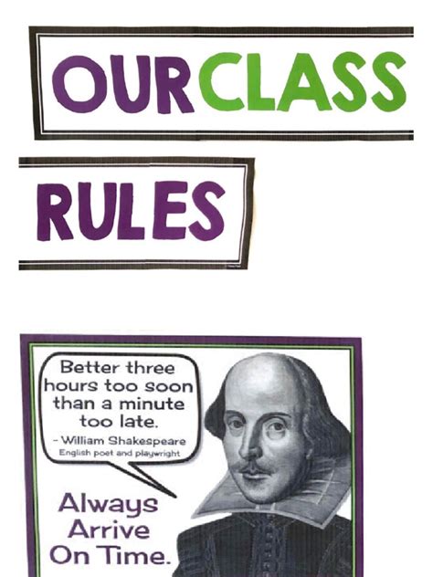 Class Rules Pdf