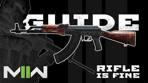 Ak 47 Gun Guide Modern Warfare 2 Youtube