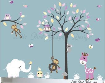 Girl In Tree Swing Etsy