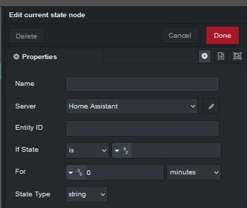 Passing Object From Node Red To HA And Using It To Create Manage Sensors Node RED Home