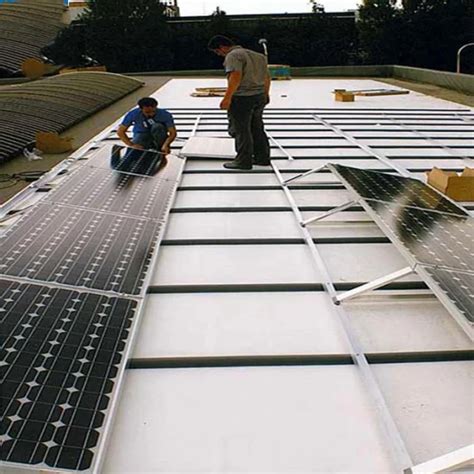 Roof Construction Materials Flat Roof Pvc Waterproofing Building