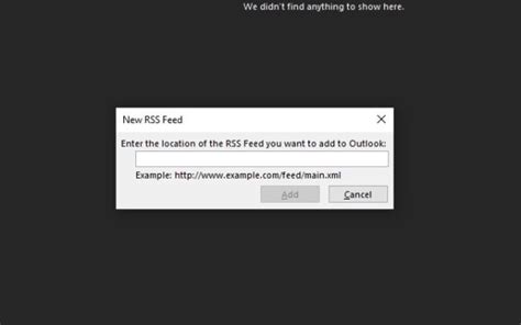 How To Use Outlook As An RSS Feed Reader