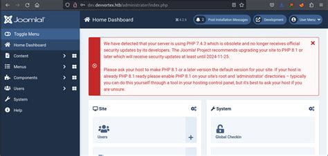 Résoudre La Box Devvortex Htb Outils Méthodes Et Recommandations