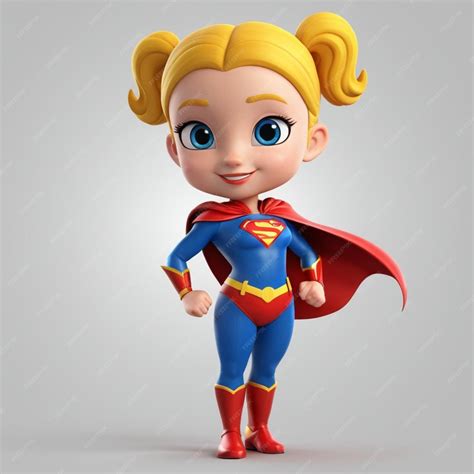 Premium Vector Cartoon Characters Superheroe Girl Vector