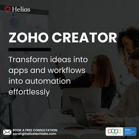 Zohocreator Lowcodenocode Businessautomation Digitaltransformation