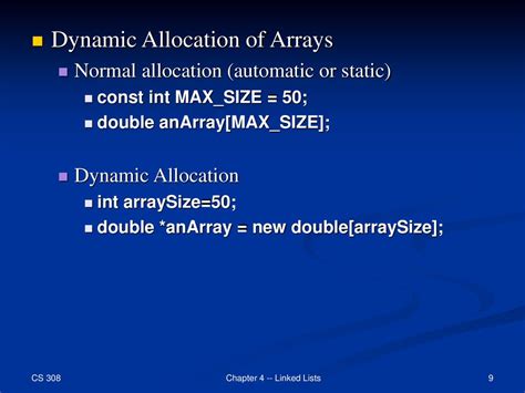 Linked Lists Chapter Ppt Download