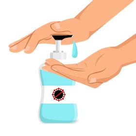 Hand Sanitizer Cartoon Clipart Free Download