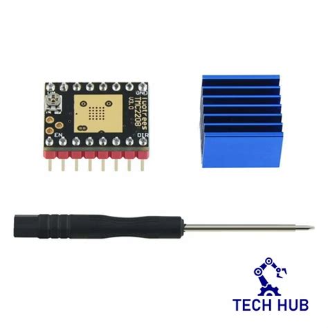 Tmc2208 V3 Step Dir Stepper Motor Driver Module Tech Hub Electronics
