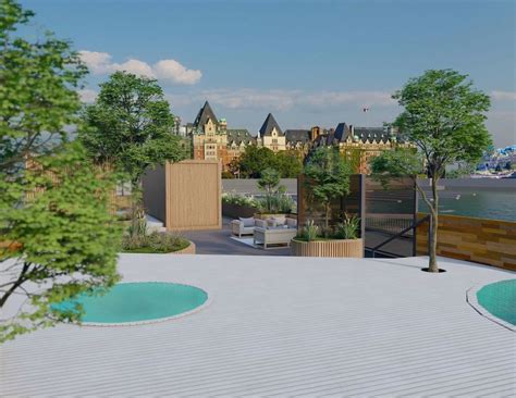 Floating Spa Destination On Barge In Victoria Inner Harbour To Open In June Urbanized