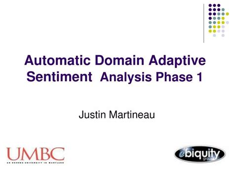 Ppt Automatic Domain Adaptive Sentiment Analysis Phase 1 Powerpoint