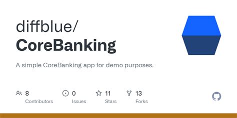 Github Diffblue Corebanking A Simple Corebanking App For Demo Purposes