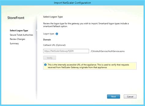 Import A Netscaler Gateway Storefront 312