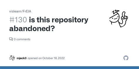 Is This Repository Abandoned Issue Vislearn FrEIA GitHub