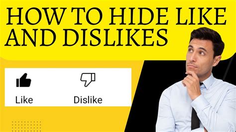 How To Hide Like And Dislikes Of Youtube Video YouTube