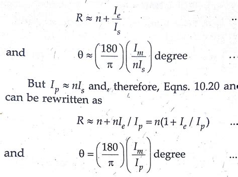 Phase Angle Error In Current Transformer Formula At Dorothea Manley Blog