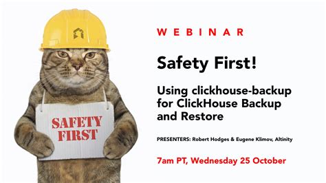 Safety First Using Clickhouse Backup For Clickhouse Backup And Restore