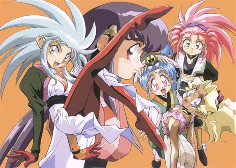 Ryouko Masaki Sasami Jurai Kuramitsu Mihoshi Masaki Aeka Jurai Ryou Ouki And More Tenchi