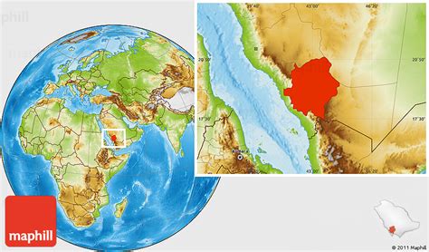 Physical Location Map Of Asir
