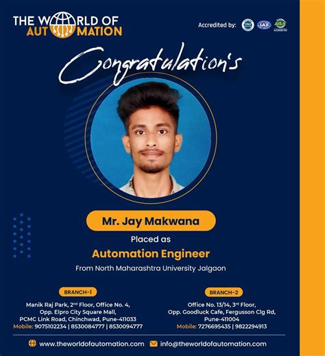 The World Of Automation Automation Institute On Linkedin Congratulation Theworldofautomation