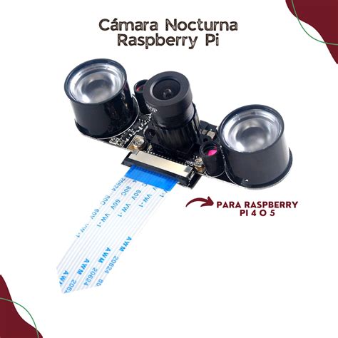 🤖cámara Raspberry Pi Nocturna Electro Cr