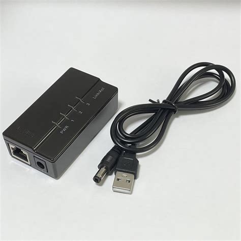 Logitec 小型スイッチングハブ 3ポート Lan Sw03 Pbk By メルカリ