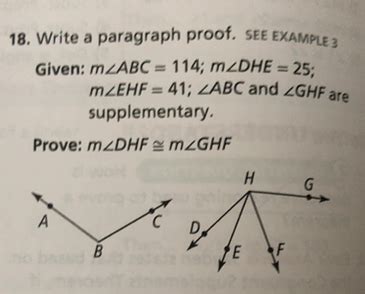 Paragraph Proof