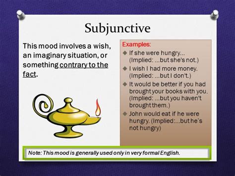 Subjunctive Mood Blog In2english