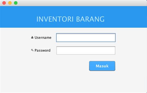 aplikasi inventori barang dengan java ~ muhamad yusuf