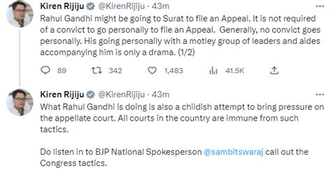 भारत समाचार Bharat Samachar On Twitter दिल्ली ️राहुल गांधी आज सजा