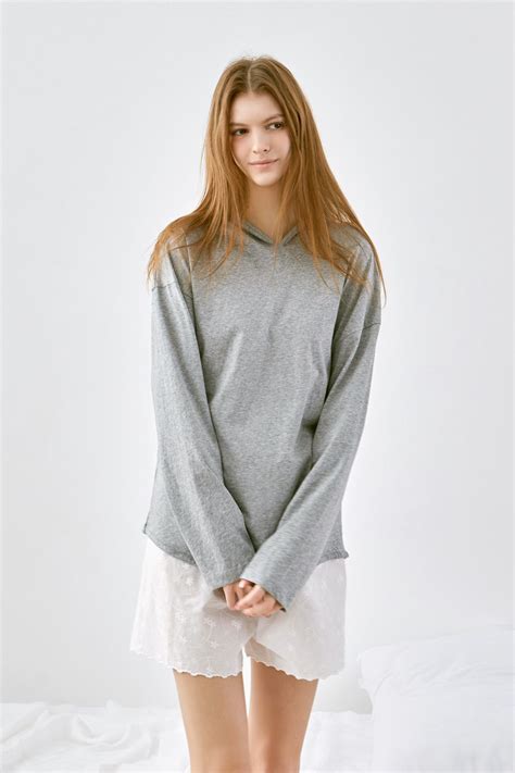 니모 루즈핏 여성 후드 티셔츠 봄 레이어드 감도 깊은 취향 셀렉트샵 29cm