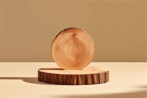 Premium Ai Image A Slice Of Tree Log Premium Ai Image A Slice Of Tree Log