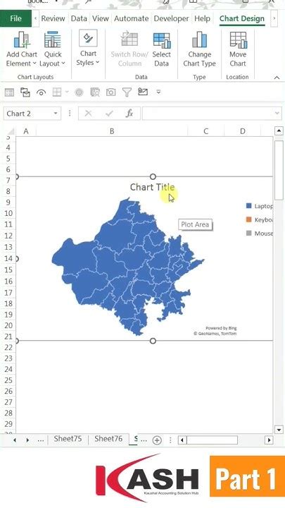 Dynamic Filled Map In Excel Excel Exceltips Excelshorts Youtube