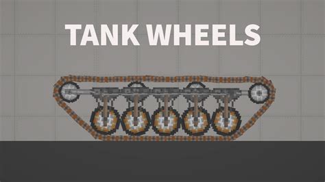 Tank Wheels Tutorial In Melon Playground 120 People Playground Action Sandbox Melsave