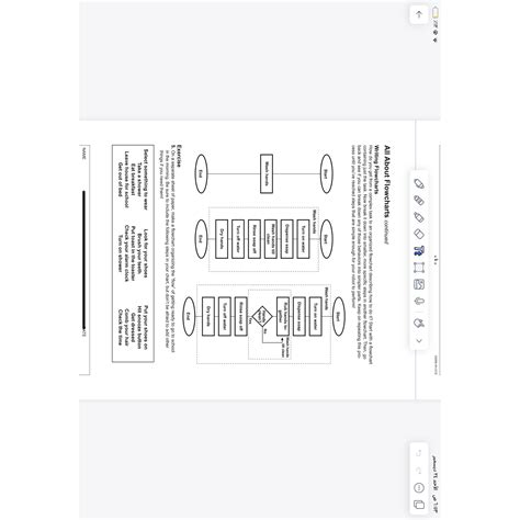 Solved O All About Flowcharts ContinuedWriting Chegg
