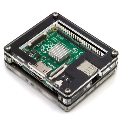 Zebra Classic Case For The Raspberry Pi 3 A Not Included