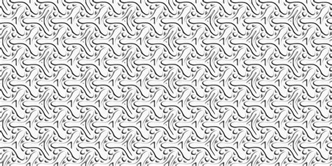 Abstract Geometric 3d White Background Seamless Pattern Stock Illustration Illustration Of