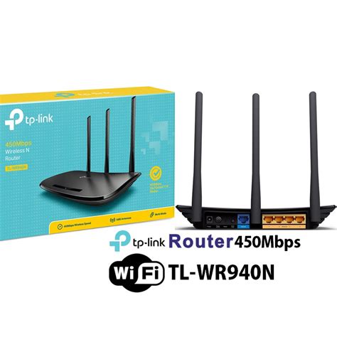 Tp Link Tl Wr940n 450mbps Wireless N Router Giga Computerz